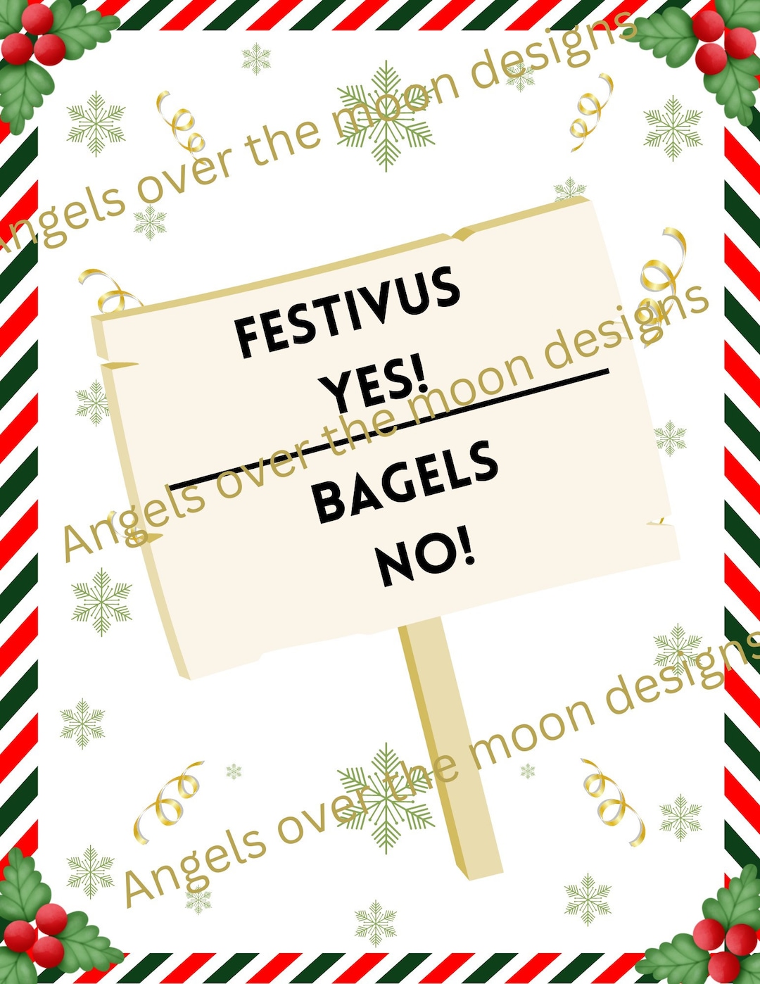 Seinfeld festivus printable Sign - Etsy