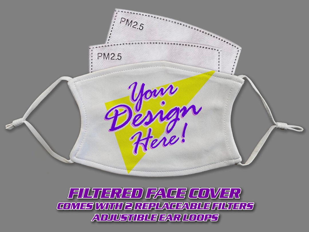 Custom Fashion Face Cover - Etsy