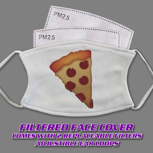 Pizza Face Mask - Etsy