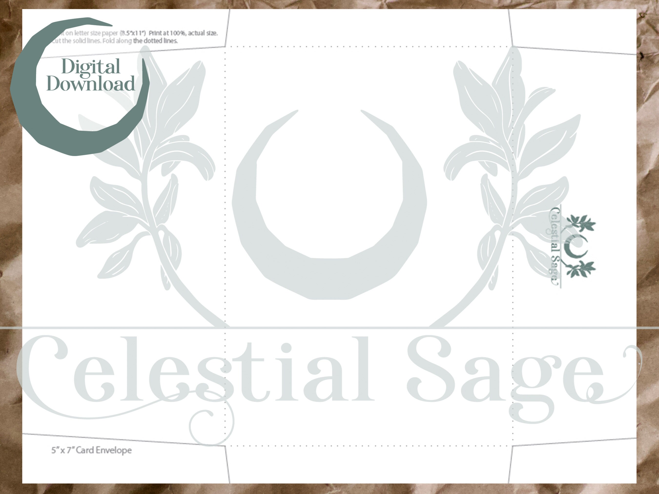 Samhain Printable Holiday Card - Witches New Year - Blessed Samhain ...