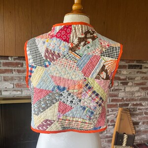 Up Cycled Patchwork Quilt Vest - Etsy