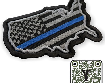 Back the Blue Patch - Etsy