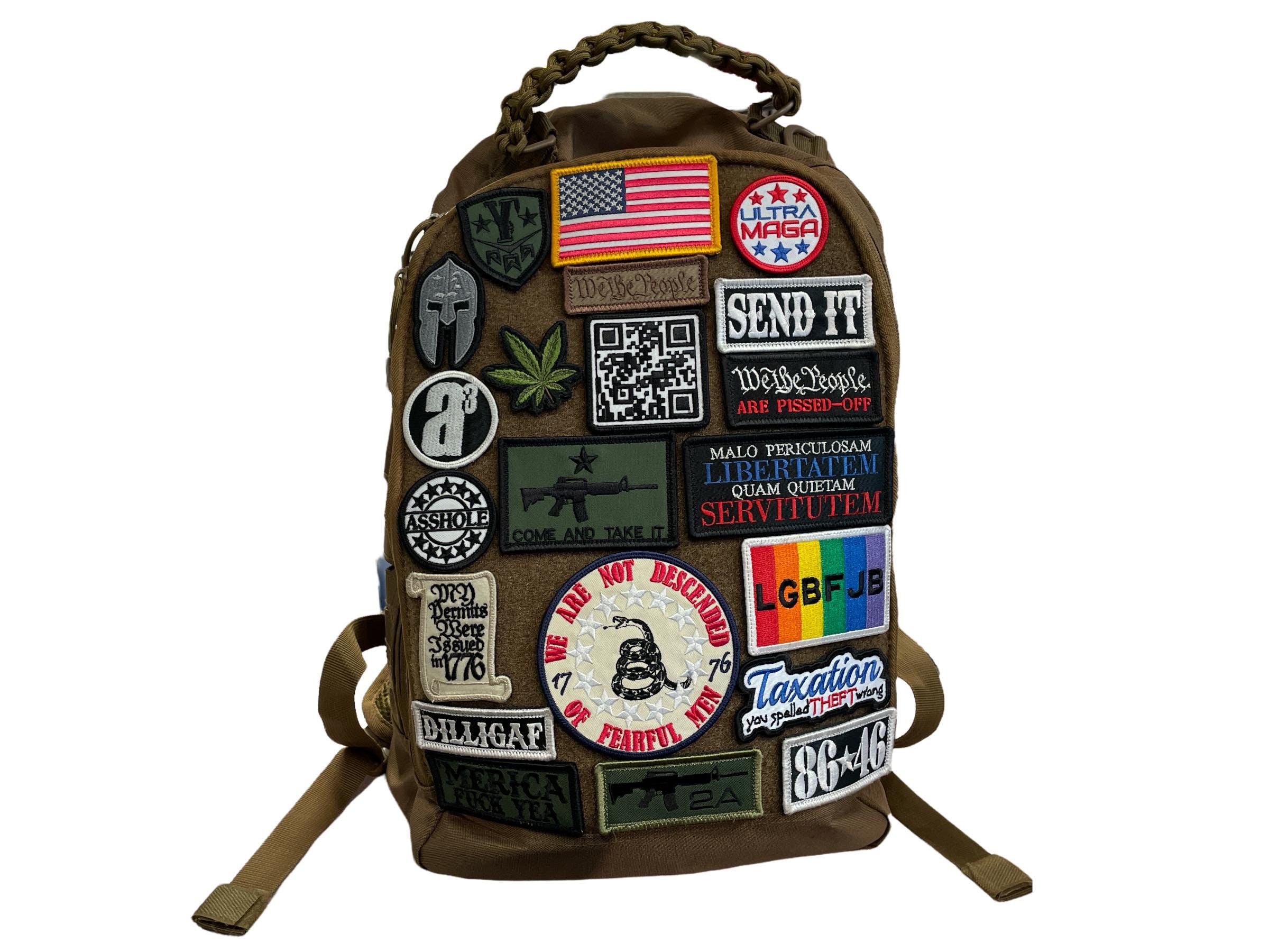 Custom STATIC Link QR Code Embroidery Patch Sew-on Iron-on - Etsy