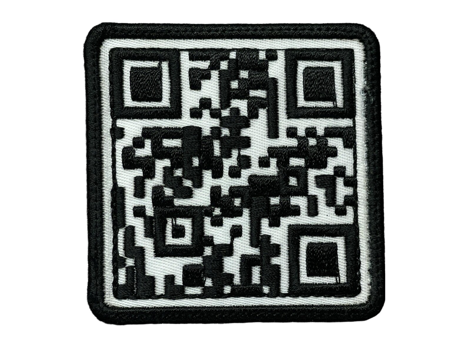 Custom STATIC Link QR Code Embroidery Patch Sew-on Iron-on - Etsy