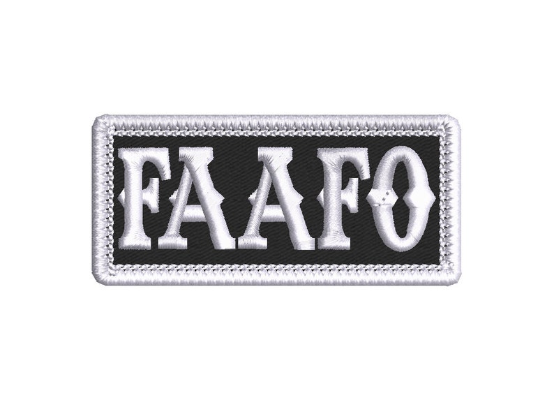 Find Out Patch Sew-on Iron-on Hook Backing Handmade in - Etsy