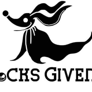 Zero F Given, Nightmare Before Dog, Jack Skelton, Window Decal - Etsy