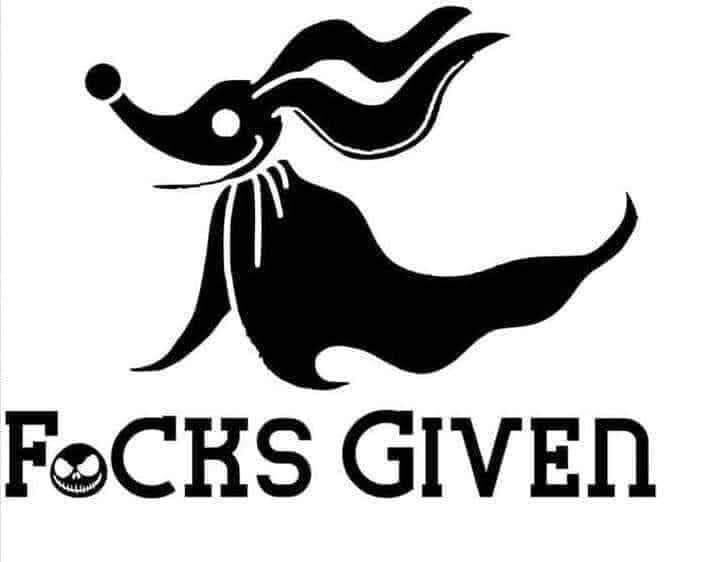 Zero F Given, Nightmare Before Dog, Jack Skelton, Window Decal - Etsy