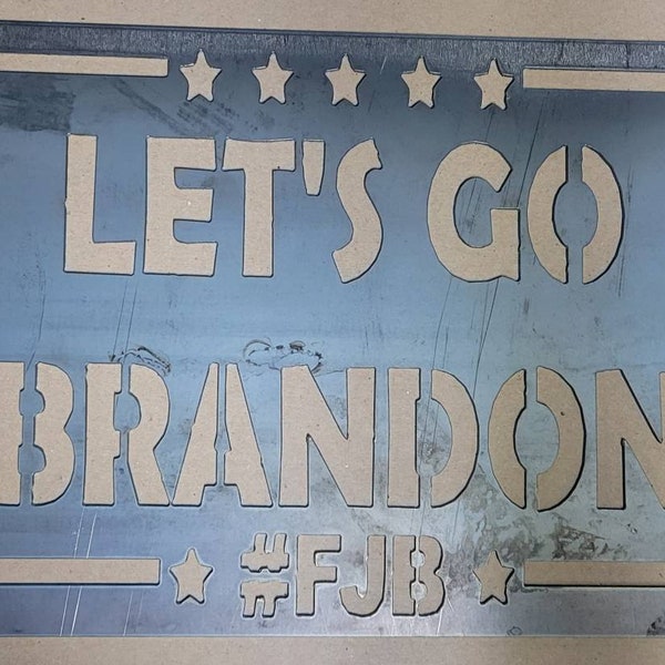 Lets Go Brandon Yard Sign - Etsy