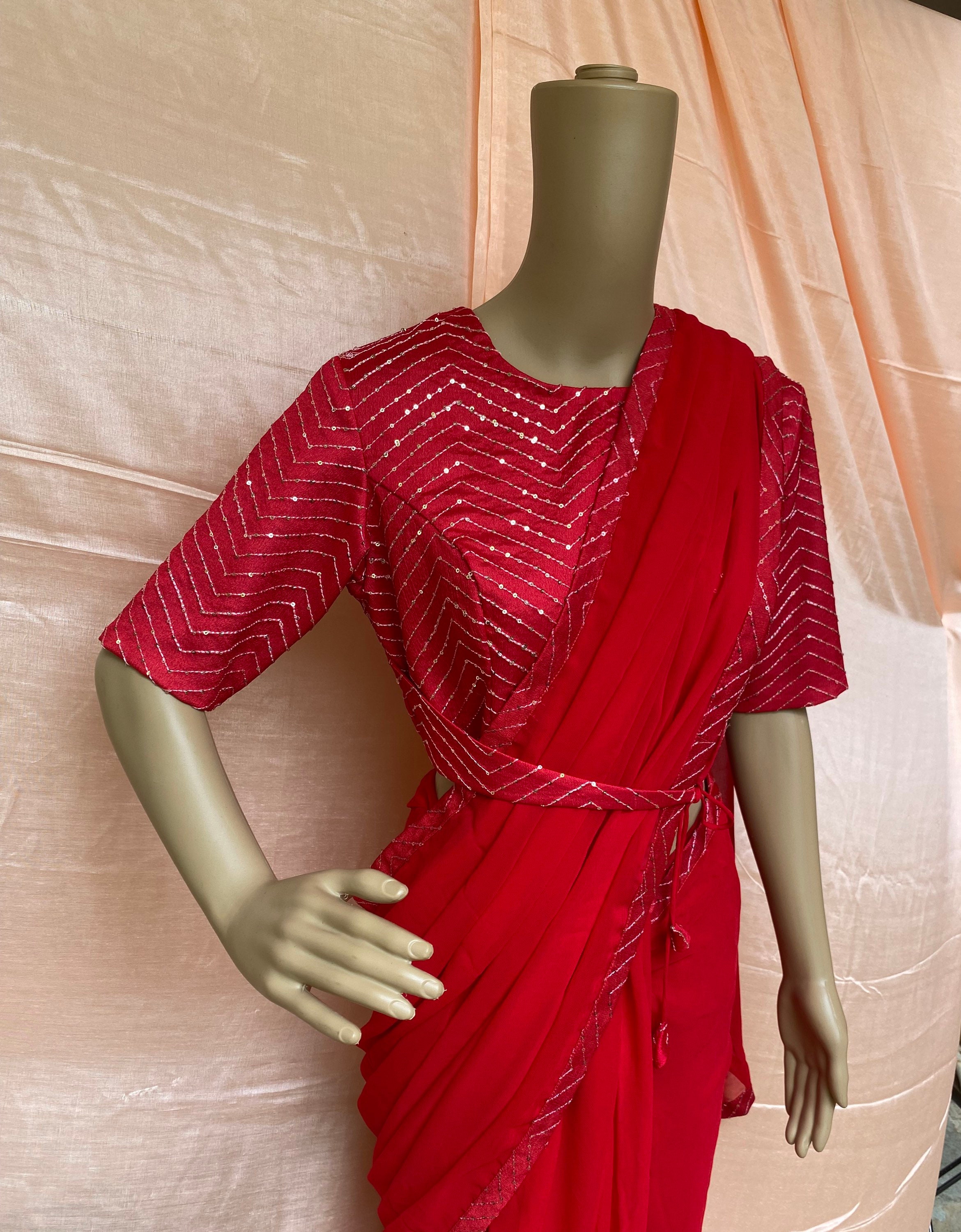 Modern Sari Dress