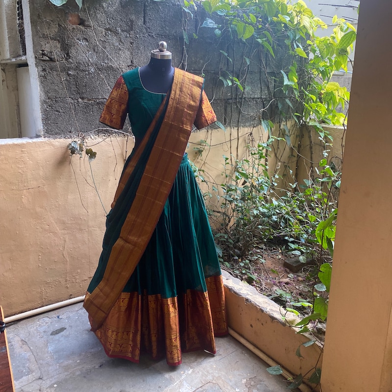 Buy Traditional Langa Voni Online In India - Etsy India