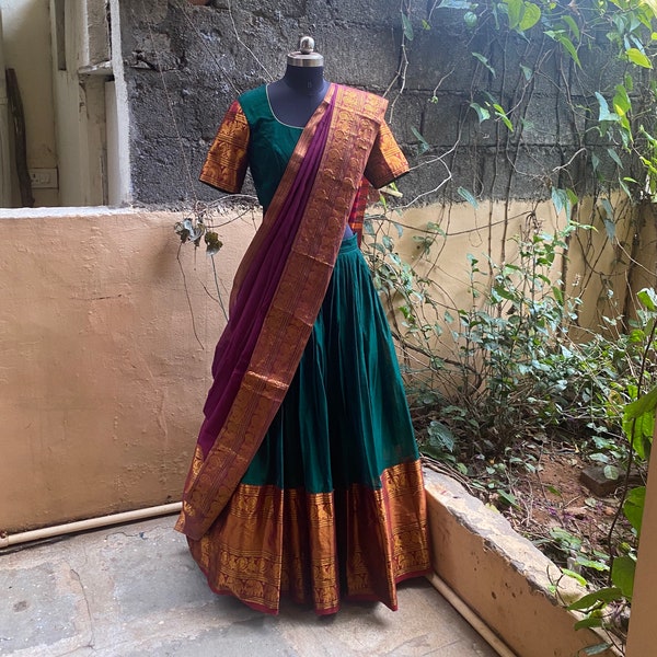 Buy Traditional Langa Voni Online In India - Etsy India