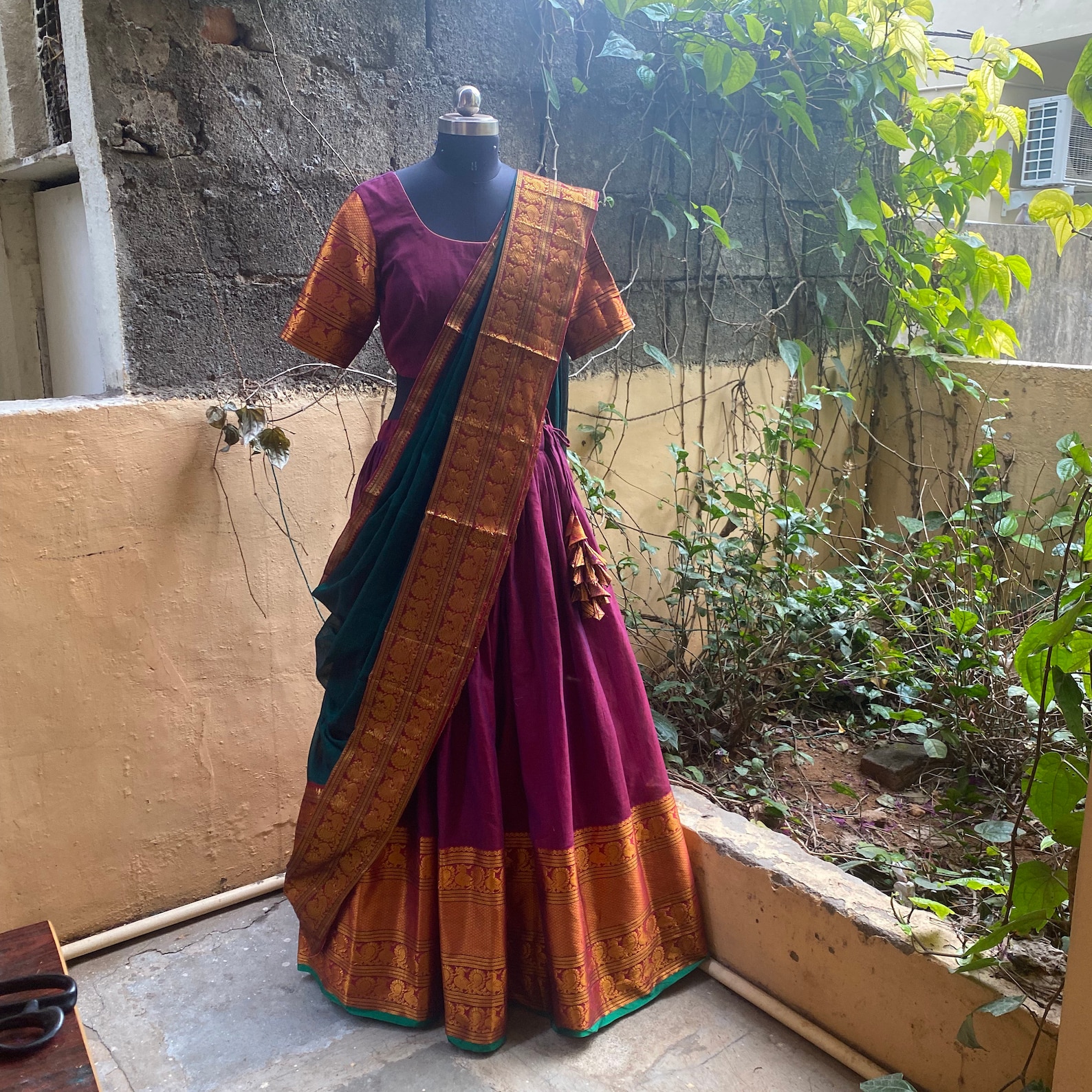 Wedding Lehenga Choli/ Langa Voni With Dupatta /teen Lehenga/ - Etsy