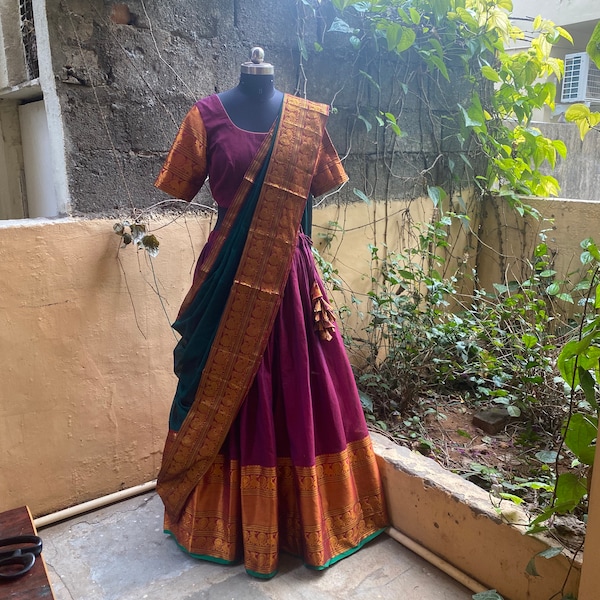 Buy Traditional Langa Voni Online In India - Etsy India