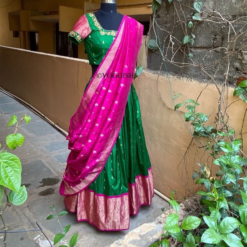 Buy Traditional Langa Voni Online In India - Etsy India