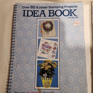 Rubber Stamp Reference Book Bundle - Etsy