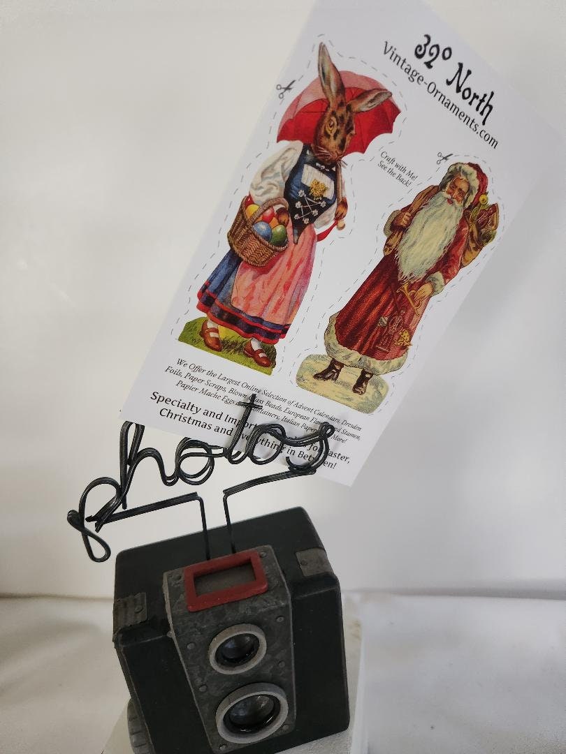 Mock Camera Photo Holder - Etsy