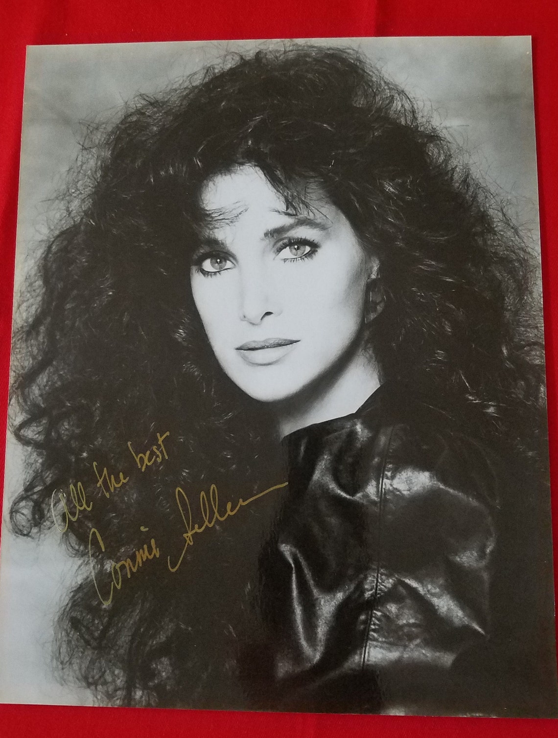 Autographed Publicity Still of Connie Sellica - Etsy