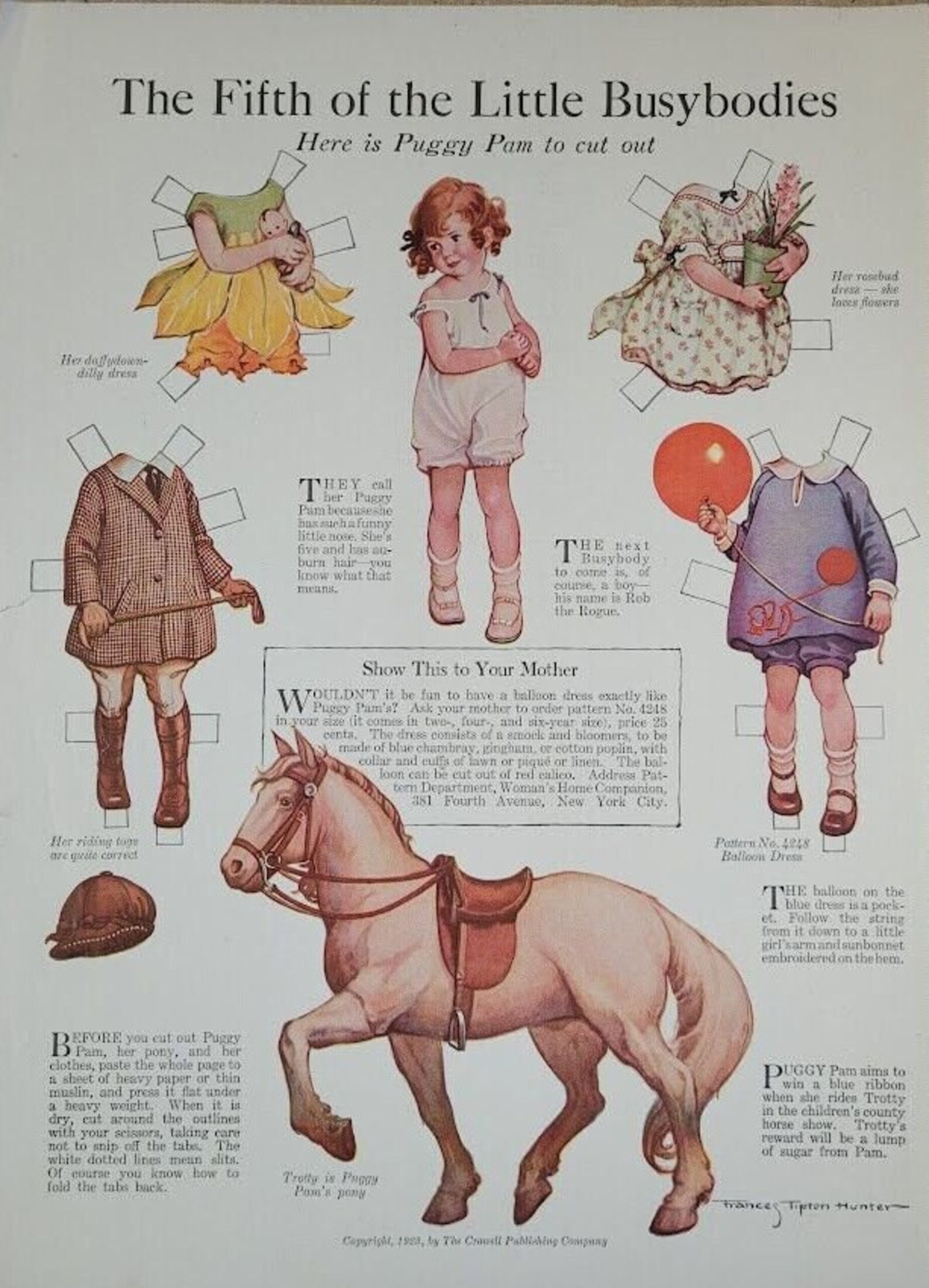 Classic little Busybodies Paper Doll Sets - Etsy