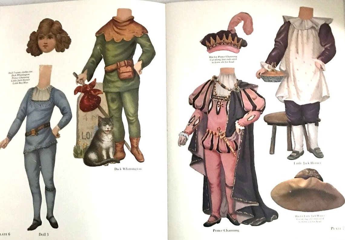 Raphael Tuck Antique Paper Dolls - Etsy