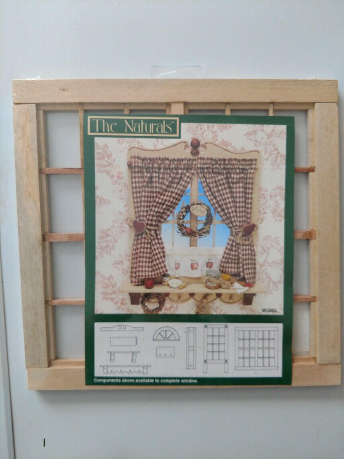 Unfinshed Small Wooden Window - Etsy