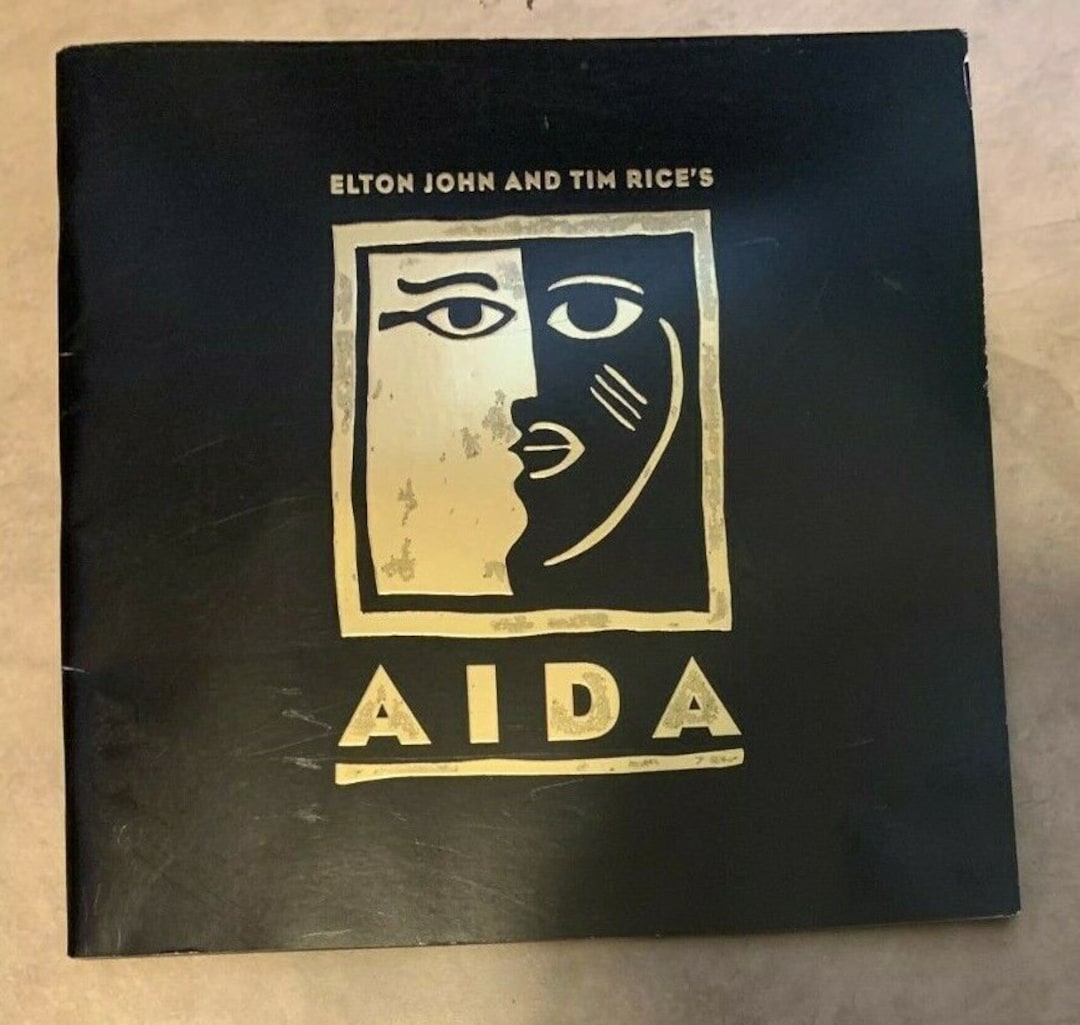 Elton John/tim Rice AIDA Program - Etsy