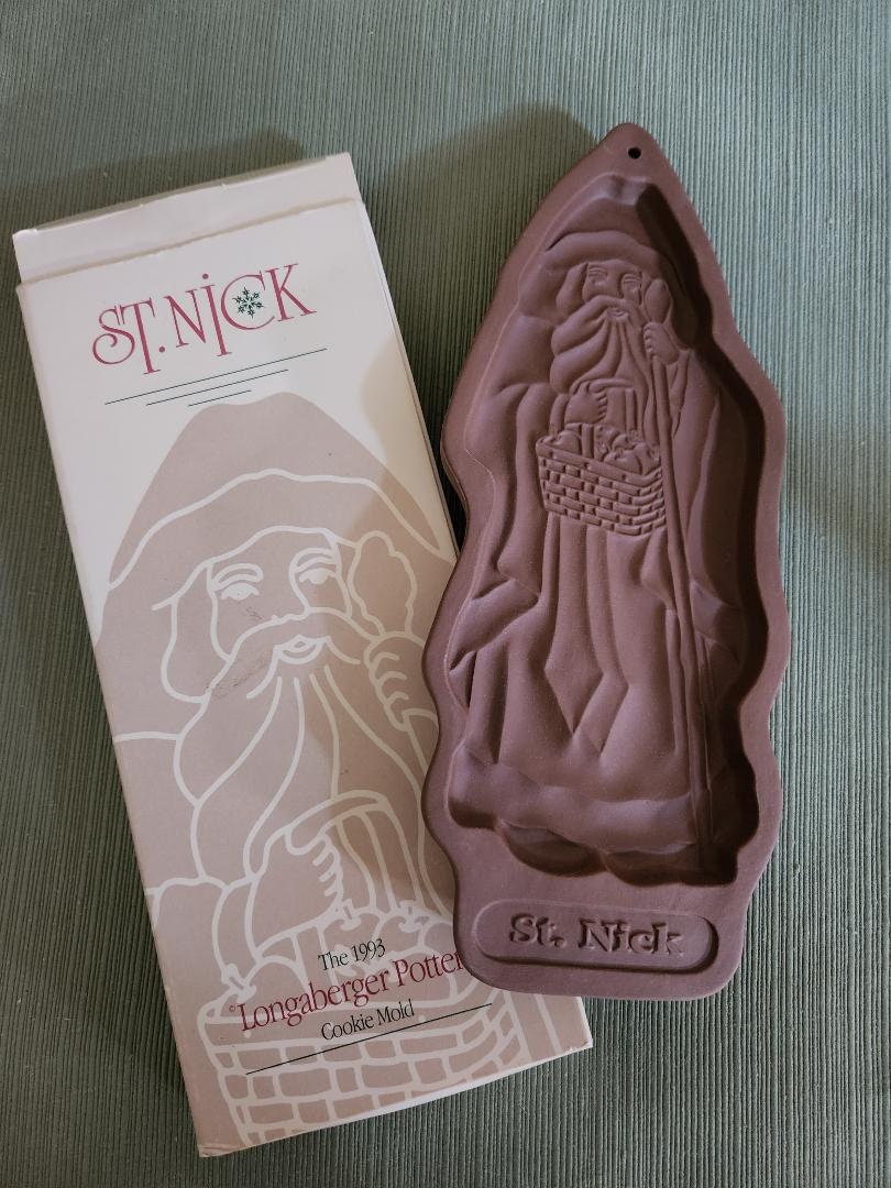 Santa Ceramic Cookie Molds - Etsy