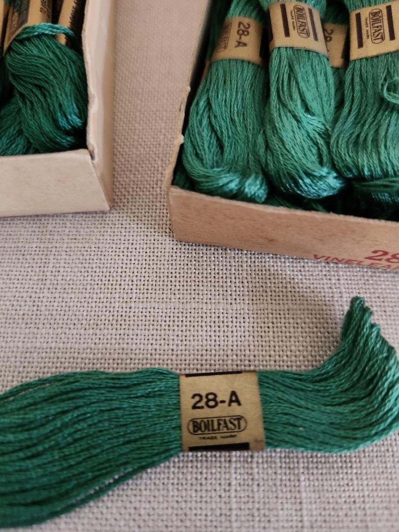 Vintage J&P Coats Embroidery Skeins - Etsy