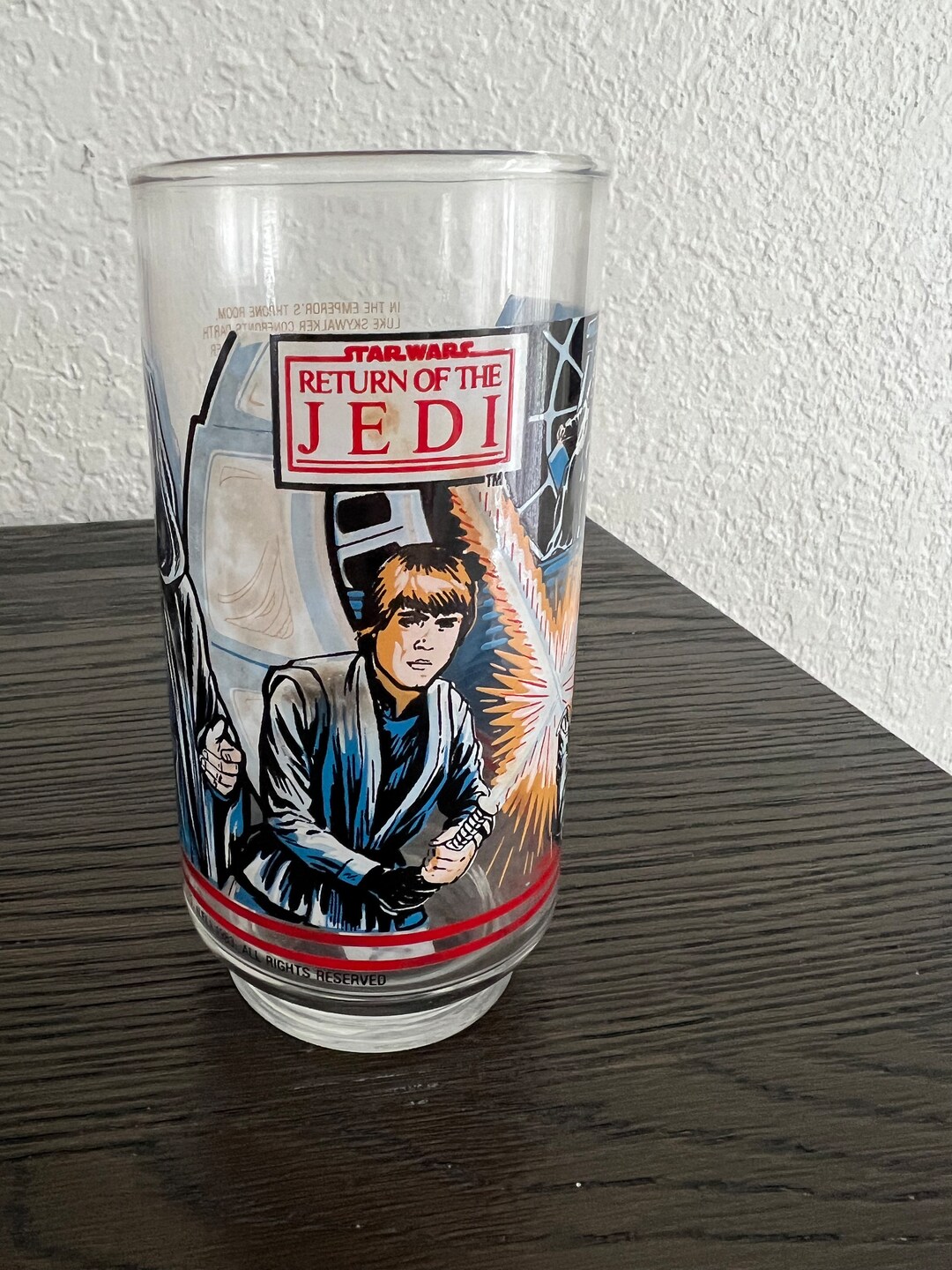 Burger King Star Wars Return of the Jedi Glasses Set 4 - Etsy