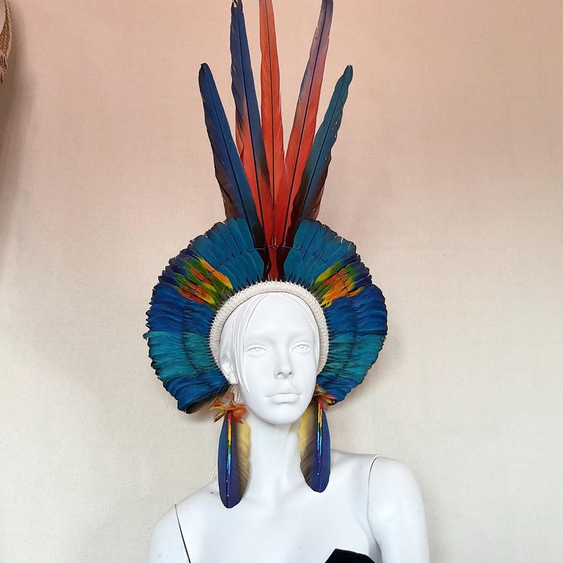 Shaman Headdress - Etsy