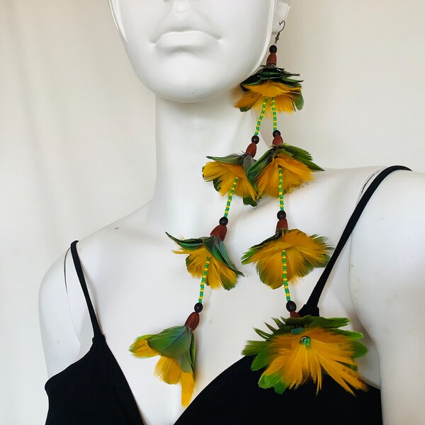 Macaw Earrings - Etsy