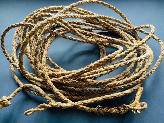44ft. 4ins or 532 Ins. Braided Ranch Rawhide Rope Rodeo - Etsy