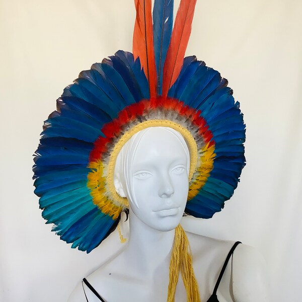 Feather Headdress - Etsy