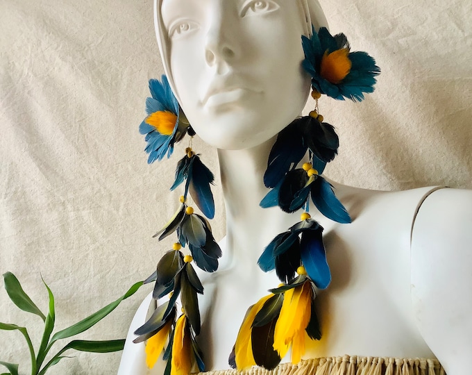 Sustainable Exotic Amazon Rainforest Parrots Macaws Birds Feather ...