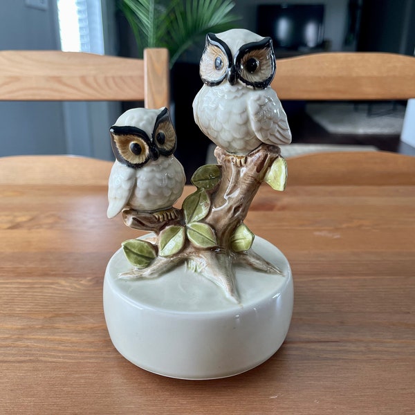 Owl Music Box - Etsy