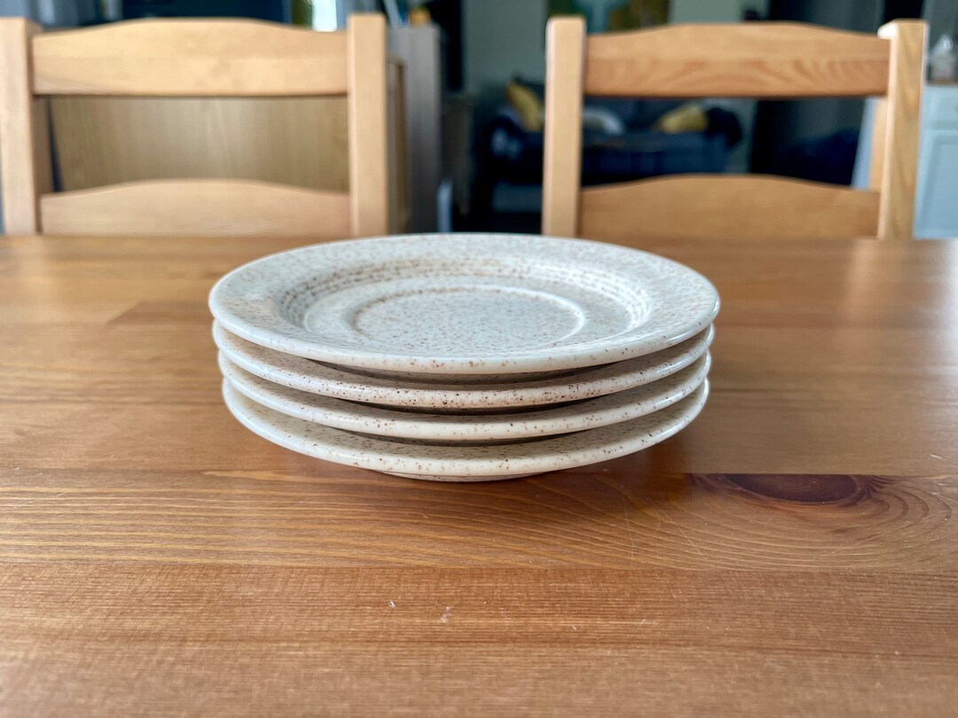 Vintage Homer Laughlin L 83 Country USA Set of 4 Speckled - Etsy