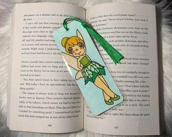 Tinkerbell Bookmark - Etsy