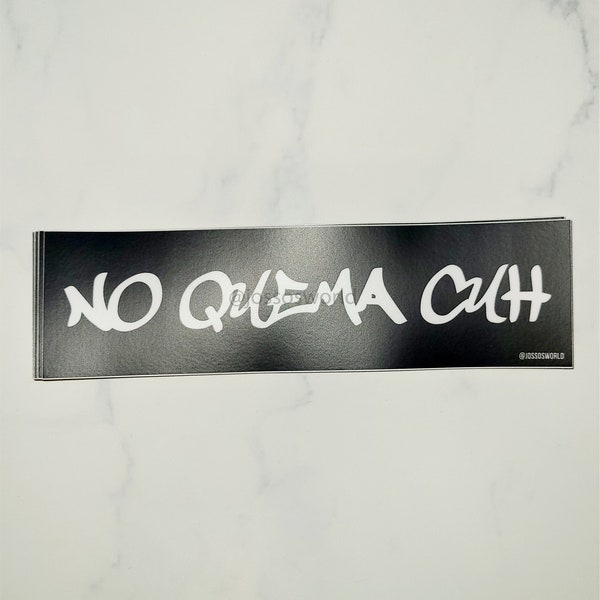 No Quema Cuh Truck - Etsy