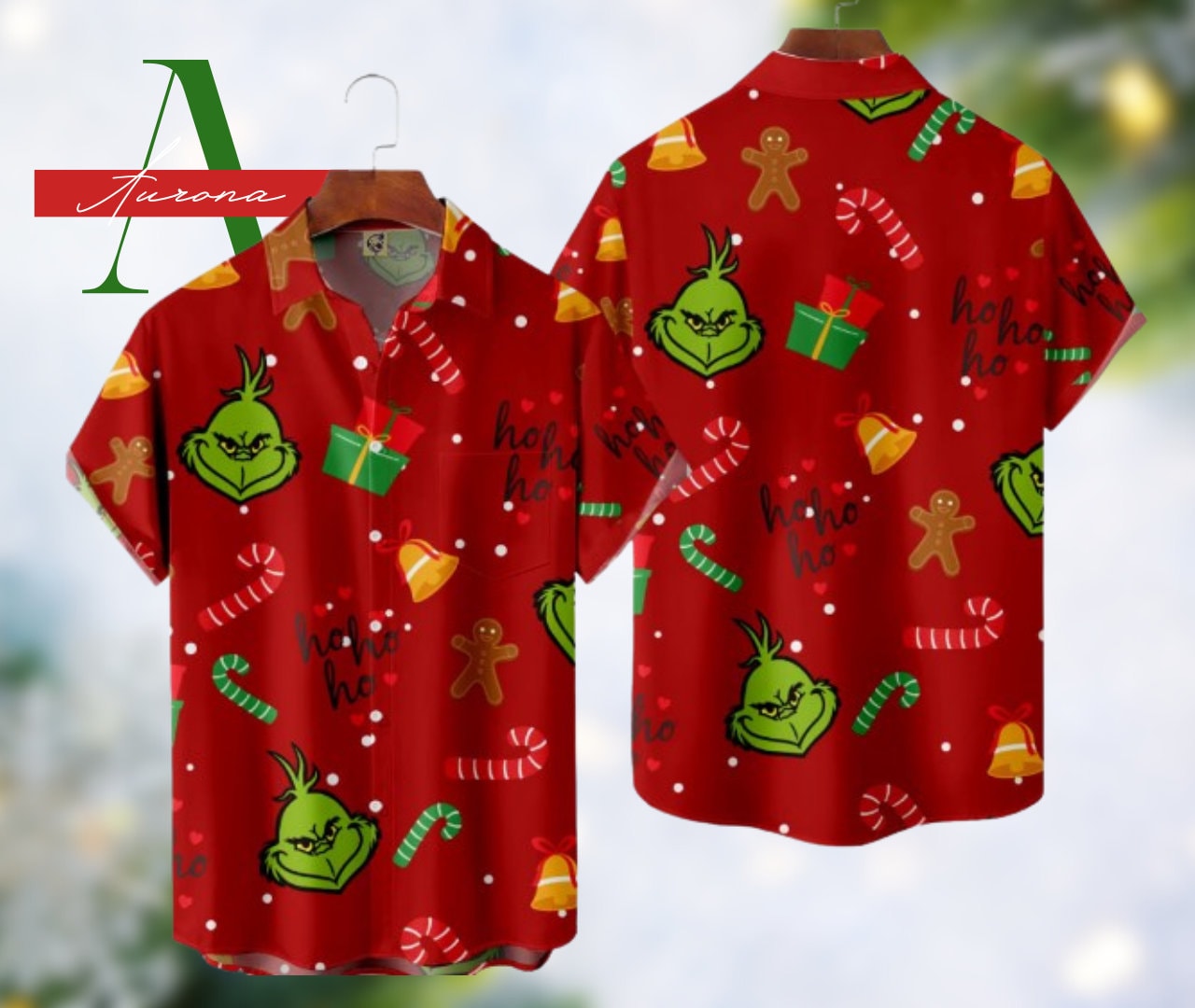 Christmas Hohoho Hawaiian Shirt, Christmas Gift Designed & Sold By ChaZhan
