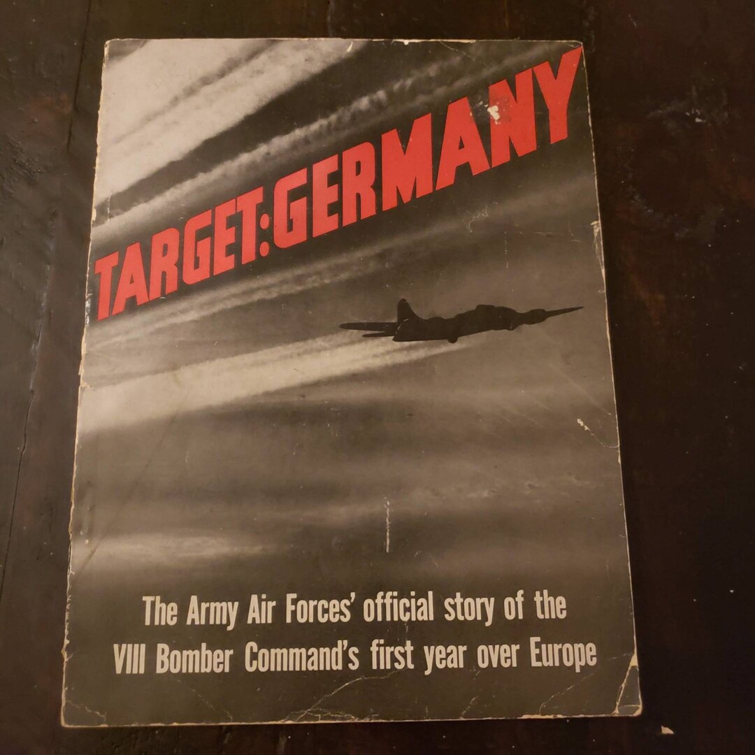 Target: Germany Army Air Force 1943 War Bombing Europe - Etsy