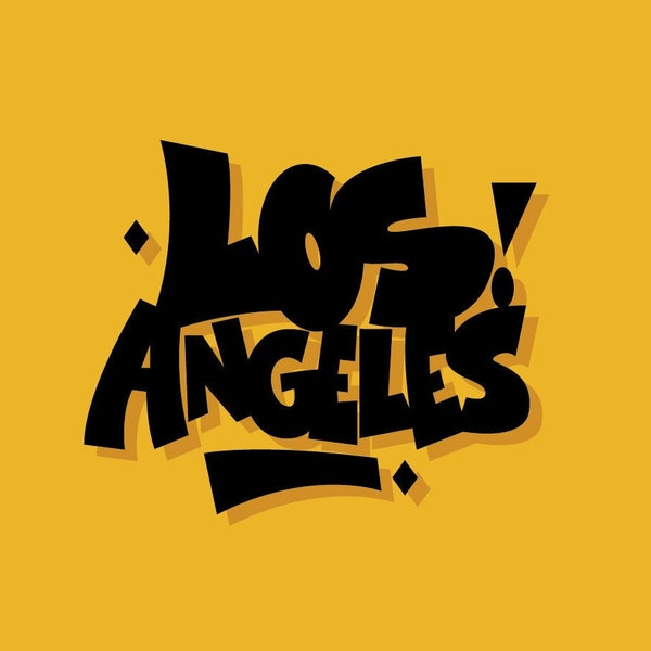 Los Angeles Font - Etsy