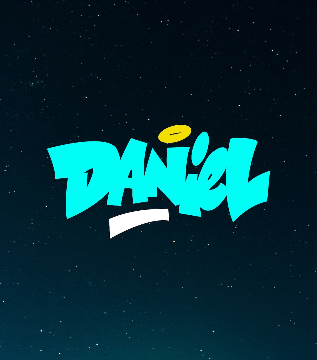 Daniel Digital Sticker Vector Graffiti Personalized Png Svg Files - Etsy