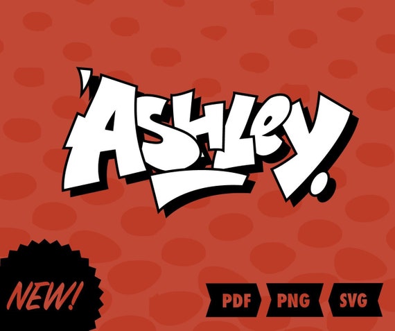 Ashley In Graffiti Letters