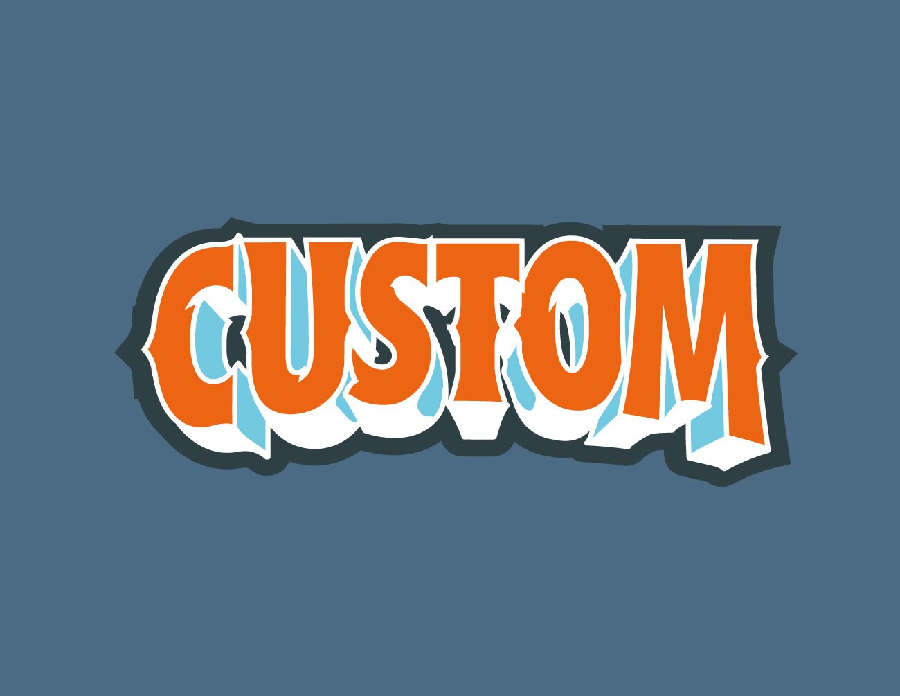 Custom Headline Main Title Vector Typography Design - Etsy