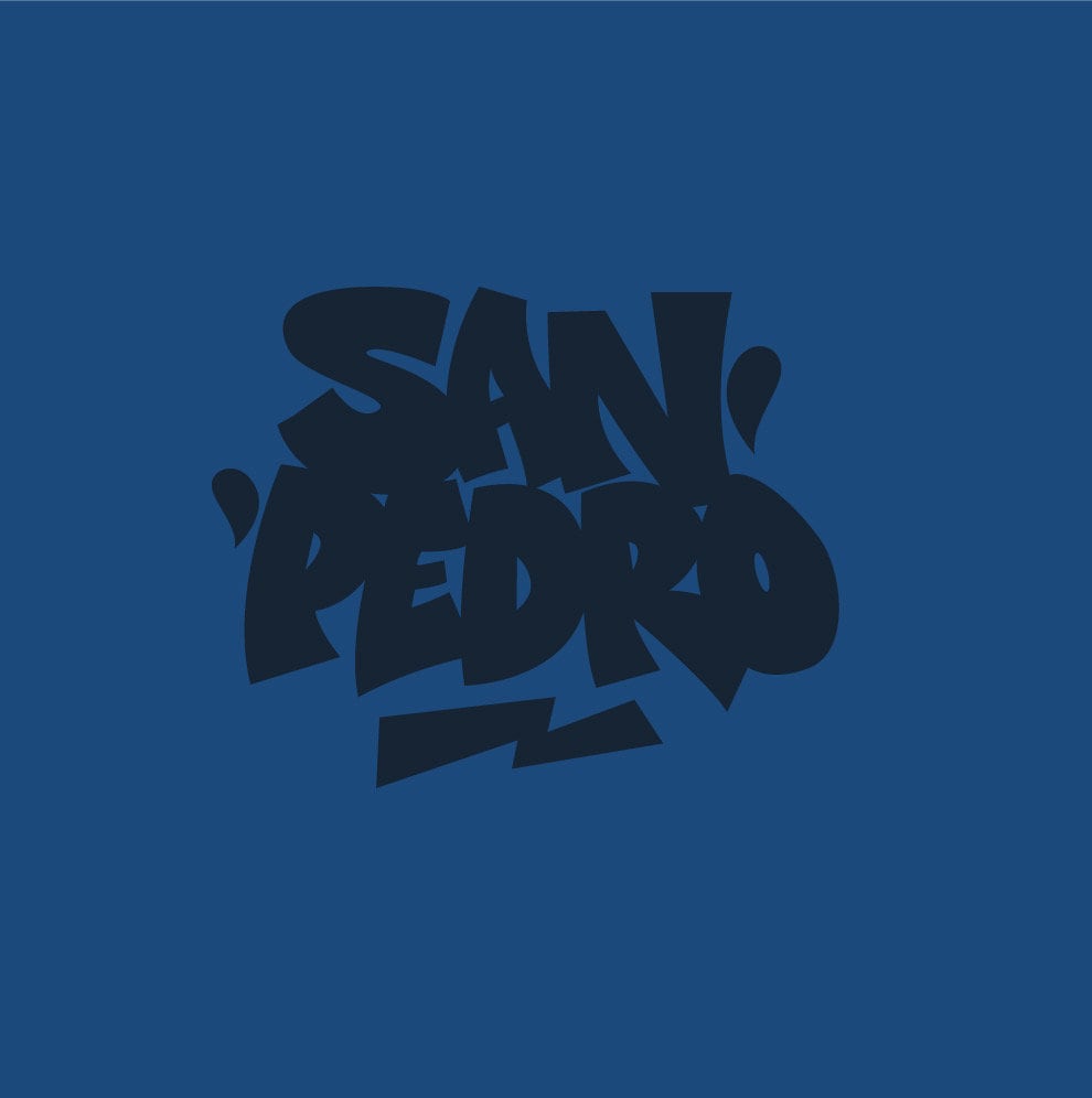 San Pedro Graffiti Logo, Unique Graphic (digital Download) - Etsy