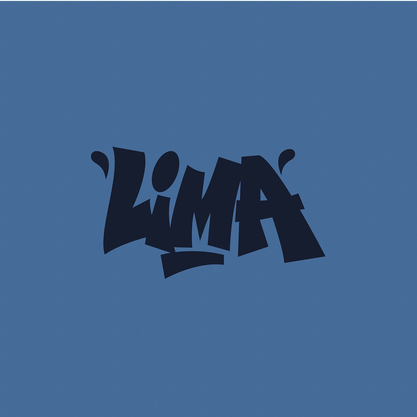 Lima Logo Graffiti Pdf Download Typography Sticker Svg File Cutter ...