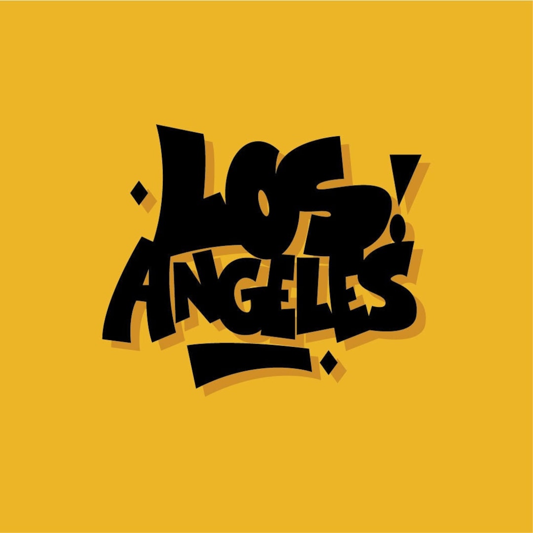 Los Angeles Logo Graffiti