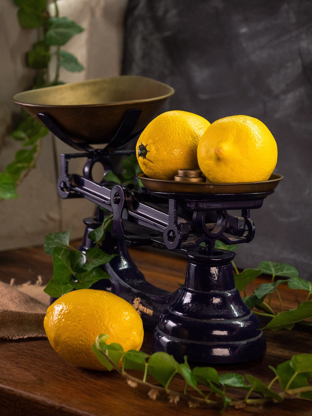 Ceramic Lemon Handmade Realistic (1 Pc) Natural Size, Photo Prop, Home ...