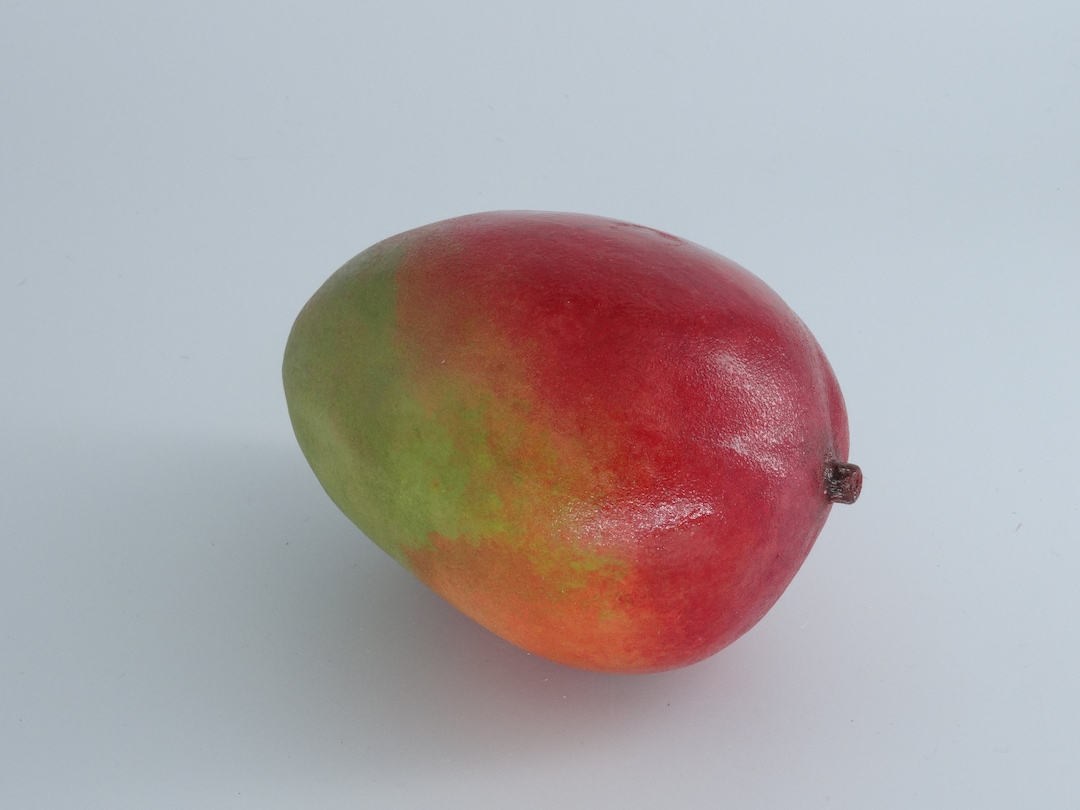 Mango Ceramic Natural Size Realistic Fruit for Decoration Handmade ...