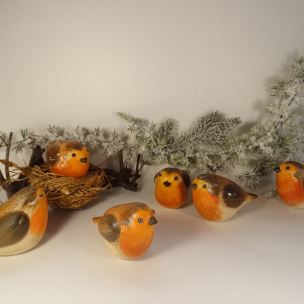 Ceramic Robin - Etsy