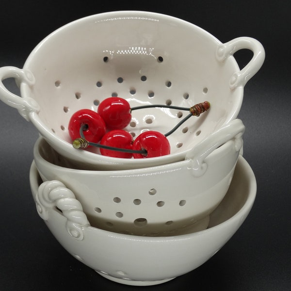 Ceramic Colander - Etsy